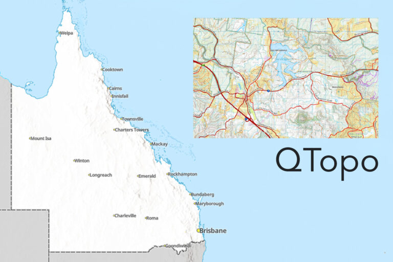 Queensland Topographic Map - Outdoors Queensland