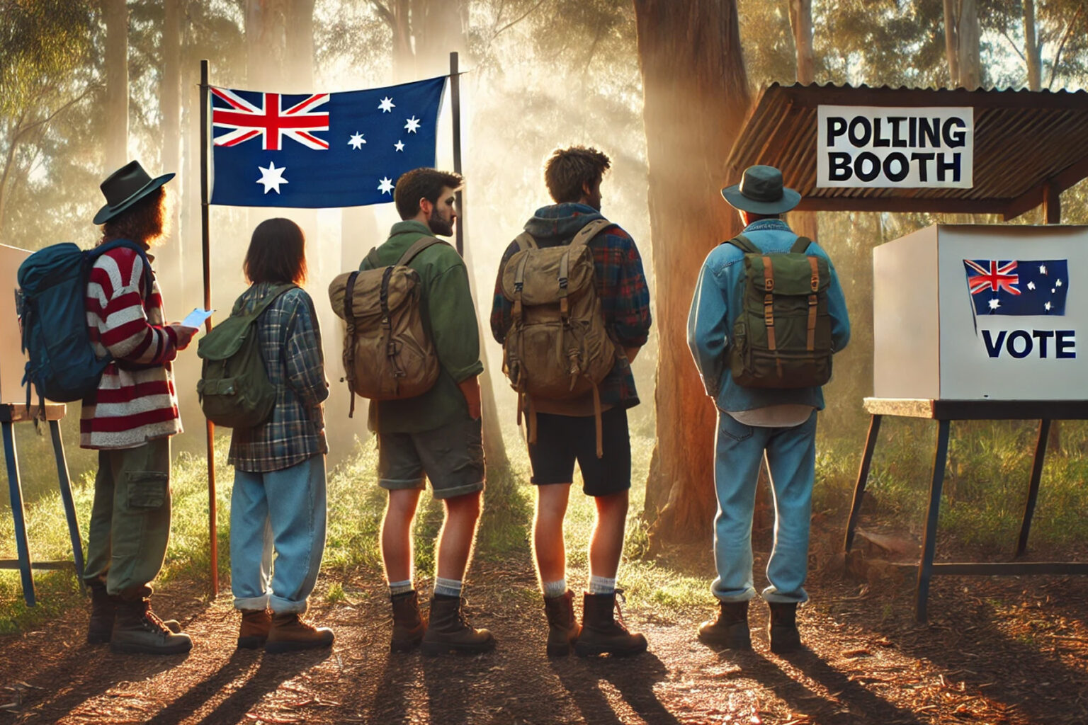 PollingBooth - Outdoors Queensland