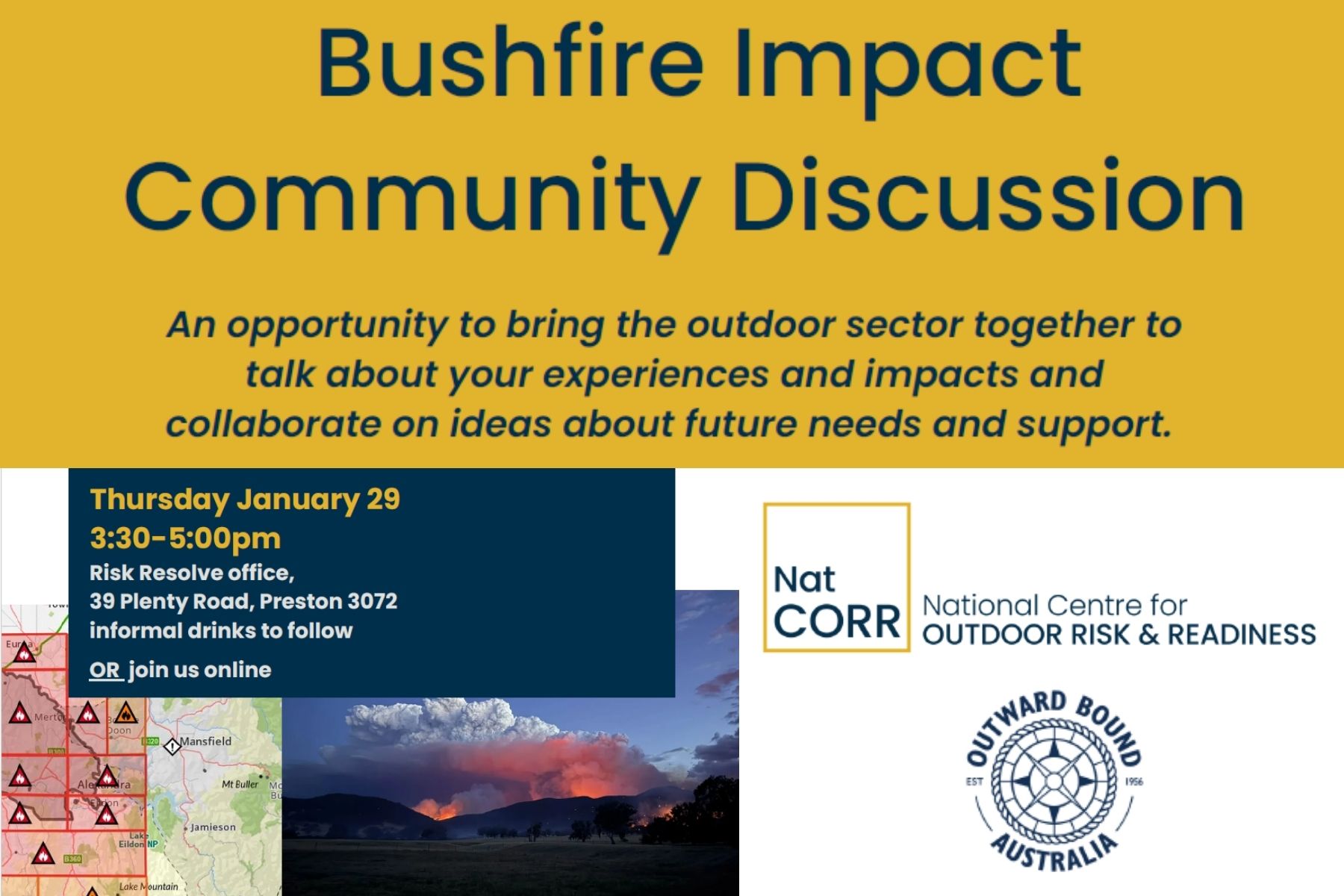 Bushfire Impact Community Discussion - Outdoors Queensland